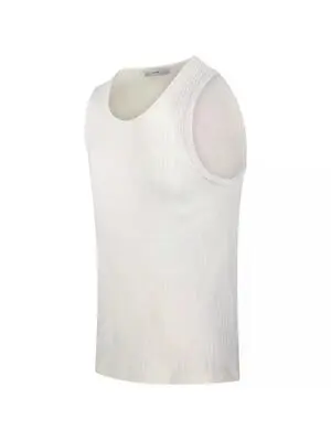 DUNST Ribbed Sleeveless Vest