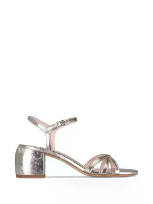Agl Metallic Sandals For Women