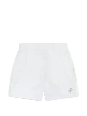 Casablanca Monogram-detail Shorts - White