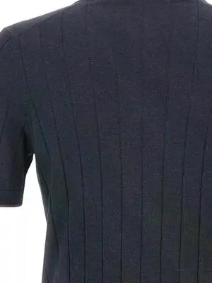 GRAN SASSO Ribbed T-shirt - Blue