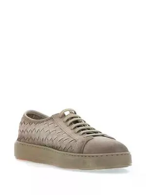 Santoni Woven Sneakers