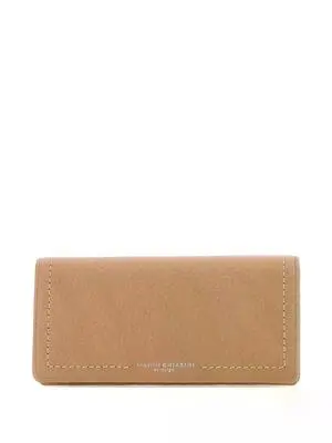 GIANNI CHIARINI Grain Leather Wallet - Neutrals