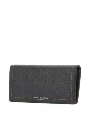 GIANNI CHIARINI Logo-print Wallet - Black