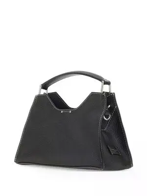 GIANNI CHIARINI Leather Tote Bag - Black