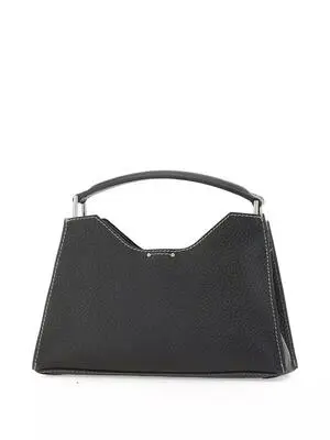 GIANNI CHIARINI Leather Tote Bag - Black