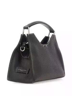 GIANNI CHIARINI Leather Tote Bag - Black