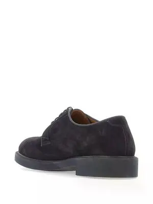 DOUCAL'S Suede Lace-up Shoes - Blue