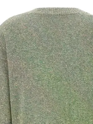 KANGRA Sequin-embellished V-neck Blouse