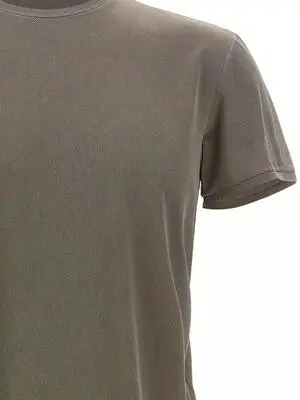 RRD Micro-piqué Crew-neck T-shirt - Grey