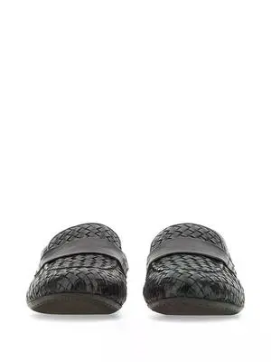 ALEXANDER HOTTO Woven Leather Loafers