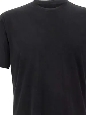 DIKTAT Supima Crewneck Cotton T-shirt - Black