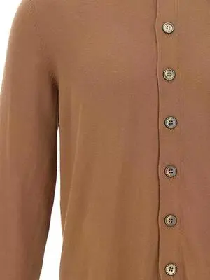 GRAN SASSO Buttoned Long-sleeve Shirt - Brown