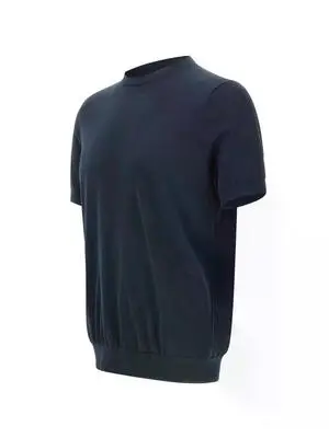 DIKTAT Short-sleeve Cotton Sweater