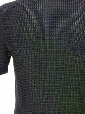 GRAN SASSO Interwoven-texture Knit T-shirt