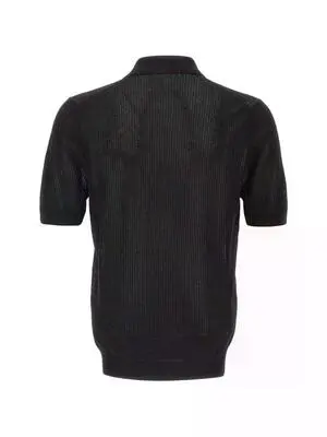 GRAN SASSO Interwoven Short-sleeve Shirt