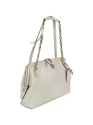 Etro Leather Doc Shoulder Bag - White