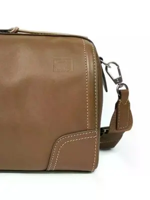Paul Smith Zip Topstitch Shoulder Bag - Neutrals