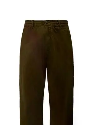 C.P. COMPANY Elasticated-waist Belt-loop Trousers