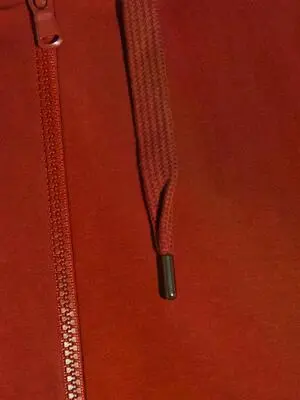 Brunello Cucinelli Zip-up Hoodie - Red