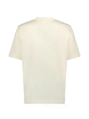 Moncler Pocket-detail Cotton T-shirt - Neutrals