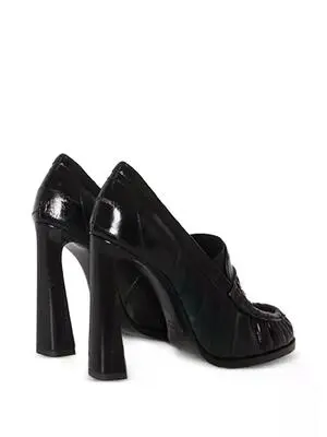 Saint Laurent Le Loafer Heeled Pumps - Black