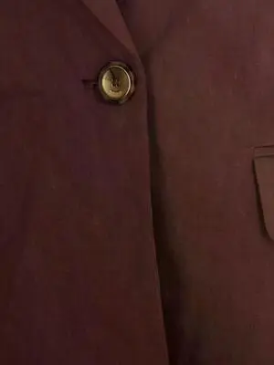 Pinko Button Blazer - Brown