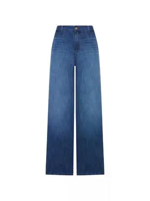 LOIS Wide Leg Denim Shorts