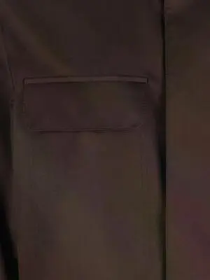 Zegna Leather-detail Jacket