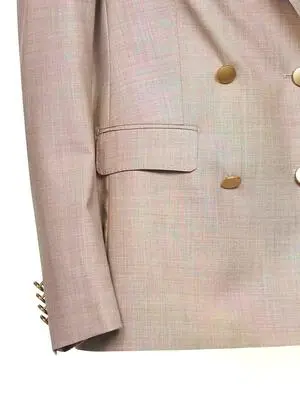 Tagliatore Double-breasted Peak-lapel Blazer