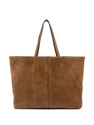 GIANNI CHIARINI Maya Reversible Tote Bag - Brown