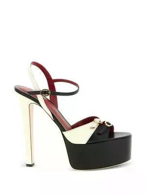 Valentino Garavani Two-tone Platform Sandals - Neutrals