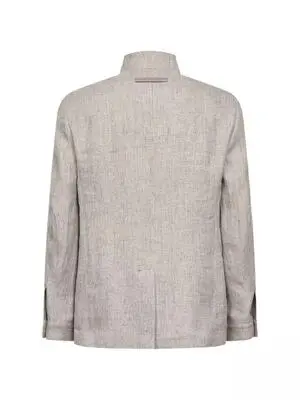 Zegna Il Conte Oasi Micro-check Jacket