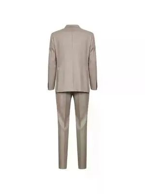 Tagliatore Peak-lapel Two-button Suits - Neutrals