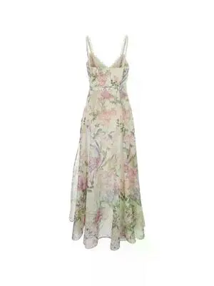 Charo Ruiz Ibiza Iraso Floral-lace Midi Dress