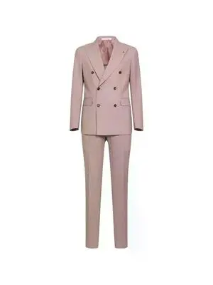 Tagliatore Peak-lapel Double-breasted Suit