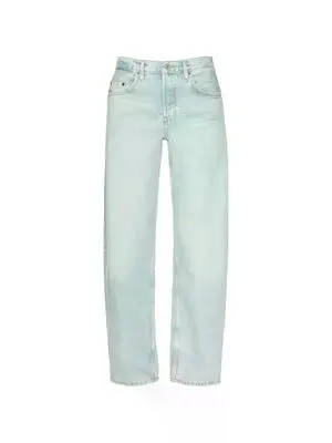 RE/DONE Buttoned Straight Jeans