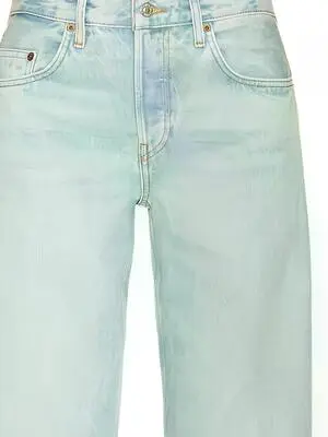 RE/DONE Buttoned Straight Jeans