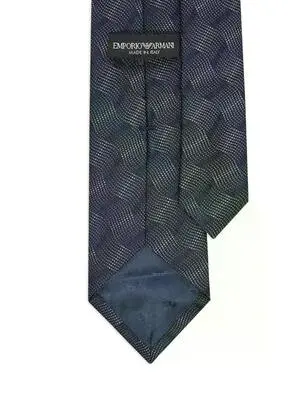 Giorgio Armani Patterned Silk Neck Tie