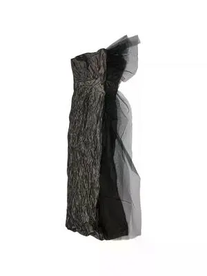 VIVIENNE WESTWOOD Ruffled Strapless Midi Dress