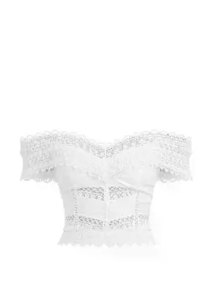 CHARO RUIZ IBIZA Elisette Lace-Detail Top