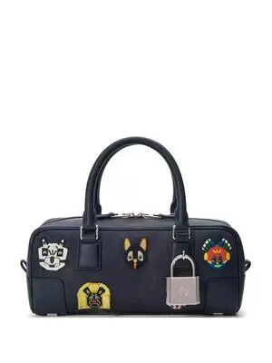 Loewe Amazona 23 Denim Tote Bag - Blue