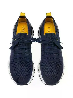 DOUCAL'S Heel-detail Sneakers - Blue
