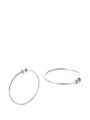 Jenny Bird Icon Hoops Earrings - Silver