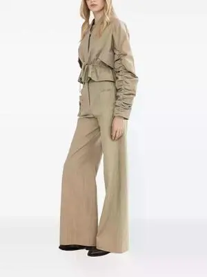 NISSA Striped Cotton Jacket