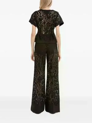 NISSA Floral-embroidered Jacket