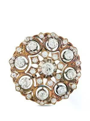 LB EXCLUSIVE Diamond Brooch - Pink