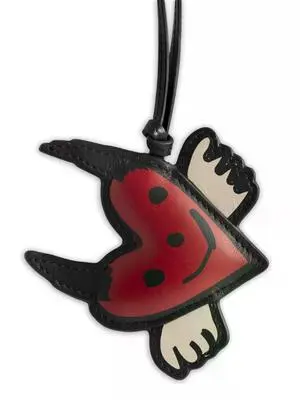 Zadig&Voltaire Devilish Heart Keyring - Red