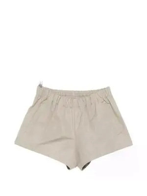 Wardrobe.NYC Elasticated Shorts - Neutrals