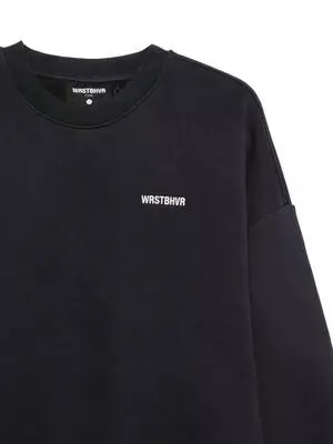 WRSTBHVR Logo-detail Sweatshirt - Blue