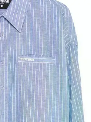 WRSTBHVR Striped Pocket Shirt